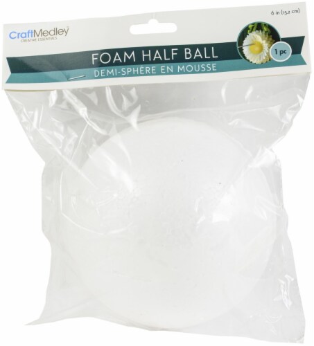 Craft Medley Foam Half Ball 6 1 Kroger