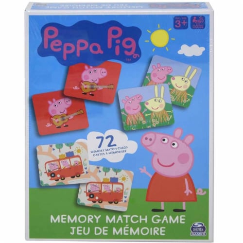 Kimmy Shop 30388145 Peppa Pig Memory Match Board Game - 72 Piece, 1 ... Kimmy Shop 30388145 Peppa Pig Memory Match Board Game - 72 Piece, 1 ...