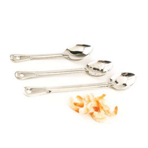11 In Stainless Steel Perforated Basting Spoon 1 Foods Co