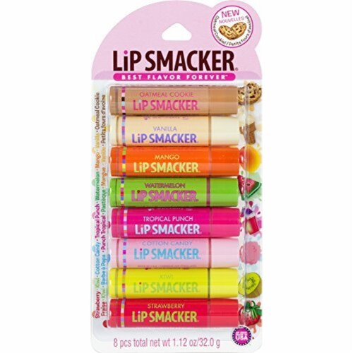 Lip Smacker Lip Original Flavors Party Pack Lip Glosses 8 Count Pack of 8 8 pack Gerbes Super Markets