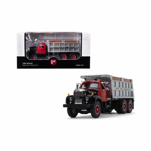 First Gear 60 0433 Mack B 61 Tandem Axle Dump Truck Mack Hauling 1 by 16 4 Diecast Model 1 Mariano s