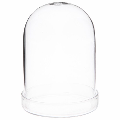 Plymor 3 X 4 Glass Display Dome Cloche Clear Glass Tray Base Pack Of 12 12 Ct Kroger