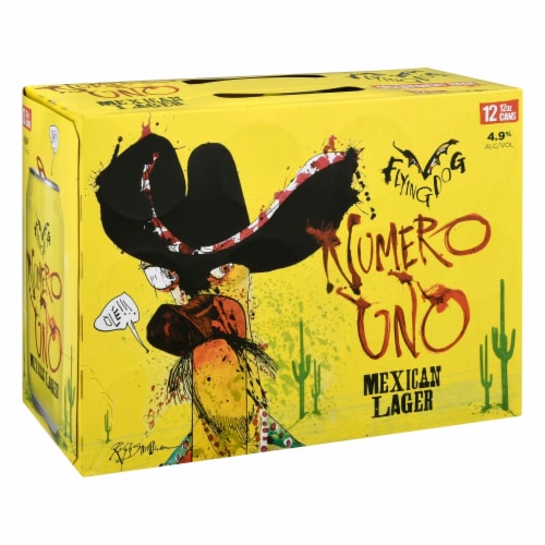 Flying Dog Numero Uno Mexican Lager, 12 cans / 12 fl oz - Harris Teeter Flying Dog Numero Uno Mexican Lager, 12 cans / 12 fl oz - Harris Teeter