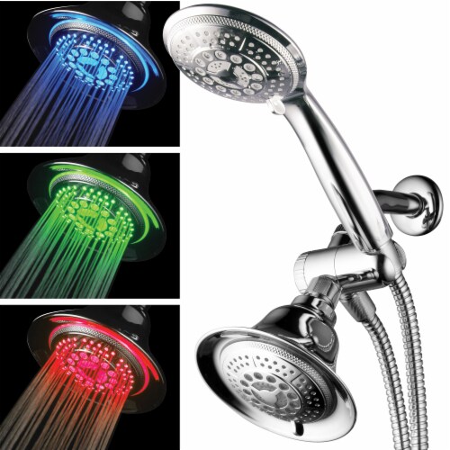 Hotelspa Luxury Shower Combo 5In Led Shower Head 5 Setting Handheld Chrome 1632 1 unit City Market