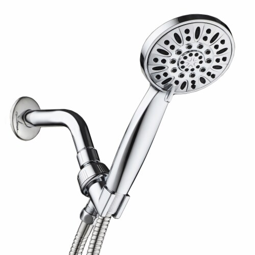 Aquadance 4 Inch Chrome Handheld Shower Head 6 Settings With Hose Model 3316 1 unit Foods Co
