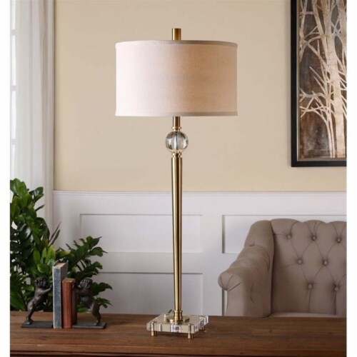 Uttermost Mesita Brass Buffet Lamp, 1 - Kroger Uttermost Mesita Brass Buffet Lamp, 1 - Kroger