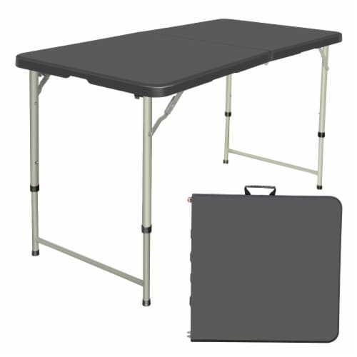 SUGIFT 4ft Folding Table In Black 1 unit Fred Meyer