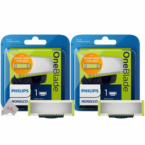 Two Packs Philips Norelco Qptwo 10 80 Oneblade Replacement Head For Qp2520 qp6510 qp6520 1 Fry s Food Stores