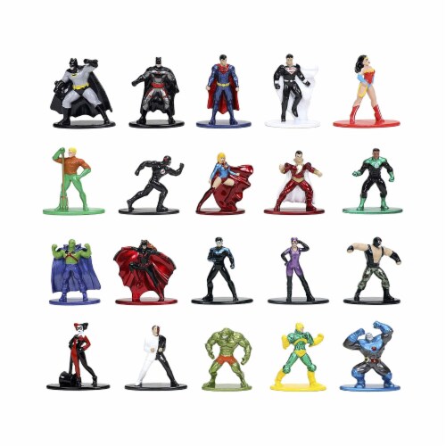Jada Toys Nano Metalfigs Dc Wave Three Diecast Figure Set 1 Unit