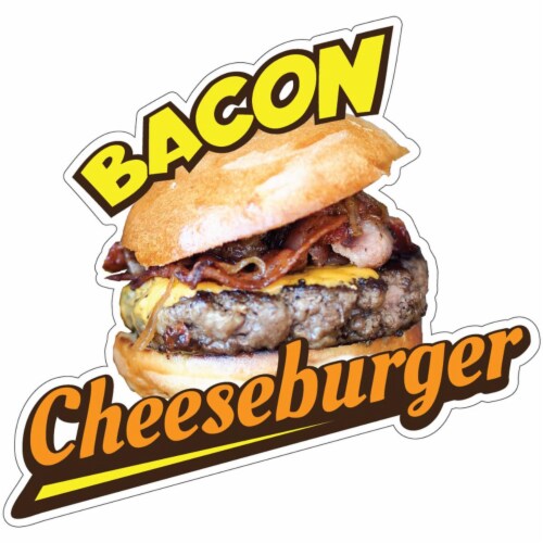 Signmission 12 In Decal Concession Stand Food Truck Sticker Bacon