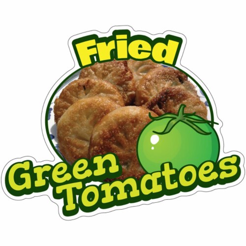Signmission 12 In Fried Green Tomatoes Decal Concession Stand Food