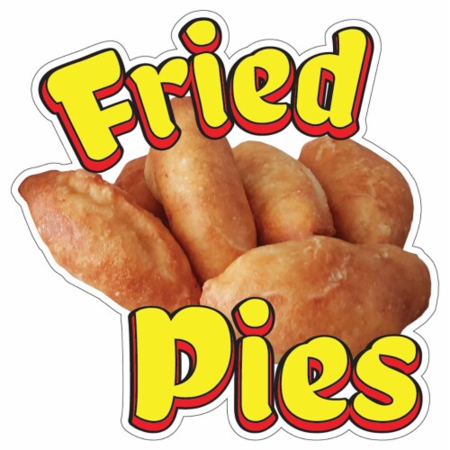 Signmission 12 In Fried Pies Decal Concession Stand Food Truck Sticker