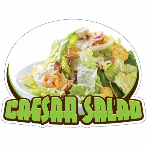 Signmission 16 In Decal Concession Stand Food Truck Sticker Caesar