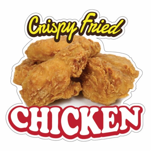 Signmission 16 In Decal Concession Stand Food Truck Sticker Crispy