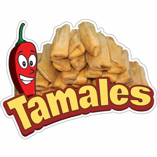 Signmission 16 In Tamales Decal Concession Stand Food Truck Sticker 1