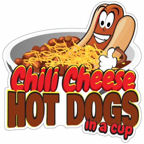 Signmission 8 In Decal Concession Stand Food Truck Sticker Chili