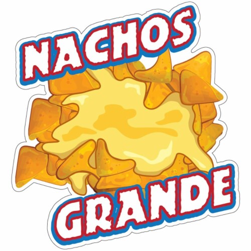 Signmission 8 In Decal Concession Stand Food Truck Sticker Nachos