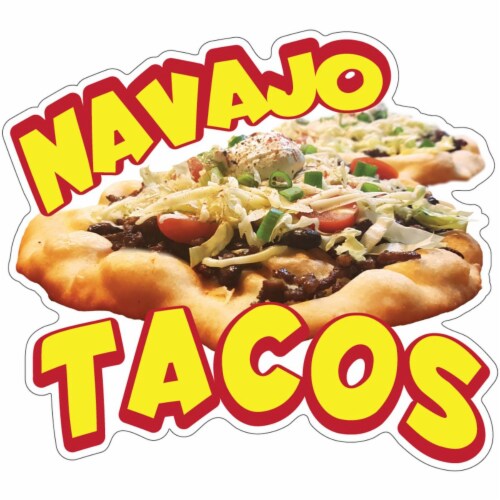 Signmission 8 In Decal Concession Stand Food Truck Sticker Navajo