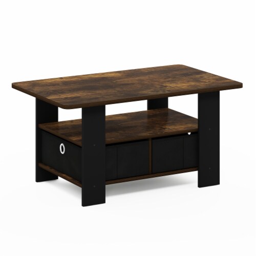Coffee table with bins store