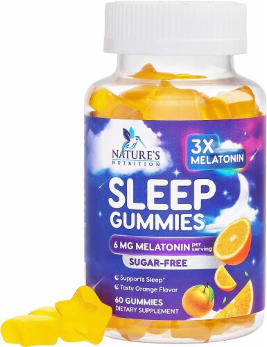 Sleep Melatonin Gummies for Adults Sugar Free - Natural Melatonin Sleep ... Sleep Melatonin Gummies for Adults Sugar Free - Natural Melatonin Sleep ...