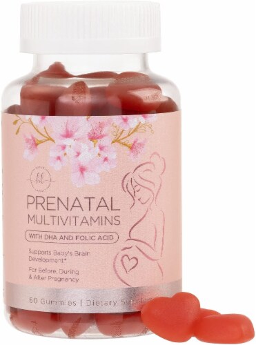 Hello Lovely Prenatal Gummy Vitamins With Folic Acid And Dha 60