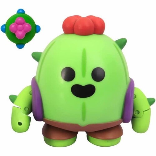 Brawl Stars Spike The Cactus Flower Fighter Plant Brawler Action Figure Pmi International 1