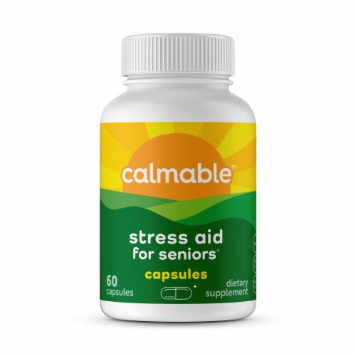 Calmable® Stress Relief Aid for Seniors Capsules - Stress Relief - 60 ... Calmable® Stress Relief Aid for Seniors Capsules - Stress Relief - 60 ...