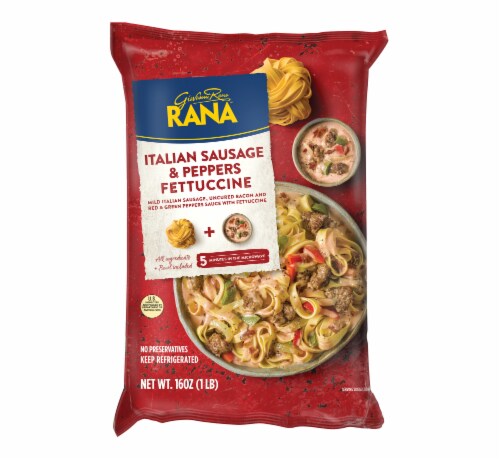 Giovanni Rana™ Sausage & Peppers Fettuccine, 16 oz - Kroger Giovanni Rana™ Sausage & Peppers Fettuccine, 16 oz - Kroger