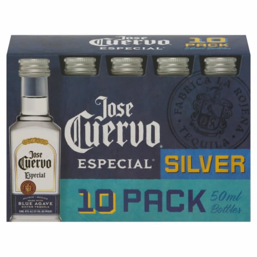 Jose Cuervo Especial Silver Tequila, 10 ct / 1.7 fl oz - QFC Jose Cuervo Especial Silver Tequila, 10 ct / 1.7 fl oz - QFC