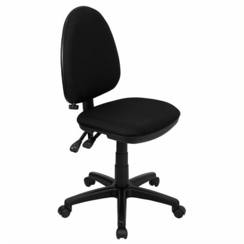 Flash Furniture Mid-Back Fabric Multi-Functional Task Chairs W/Lumbar ... Flash Furniture Mid-Back Fabric Multi-Functional Task Chairs W/Lumbar ...
