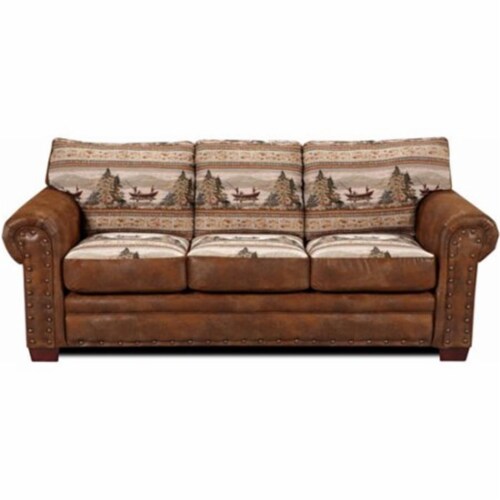 American Furniture Classics 8505 60 Alpine Lodge Sleeper Sofa 1 Fry s Food Stores