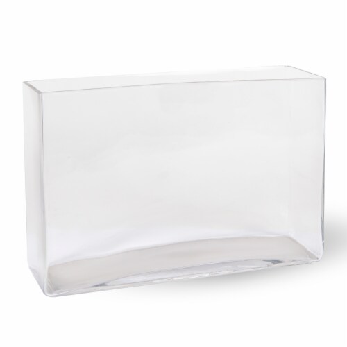 8h Clear Rectangle Glass Vase 1 Frys Food Stores
