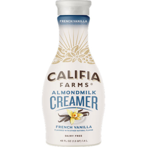 Califia Farms® French Vanilla Dairy Free Almondmilk Creamer, 48 fl oz ... Califia Farms® French Vanilla Dairy Free Almondmilk Creamer, 48 fl oz ...