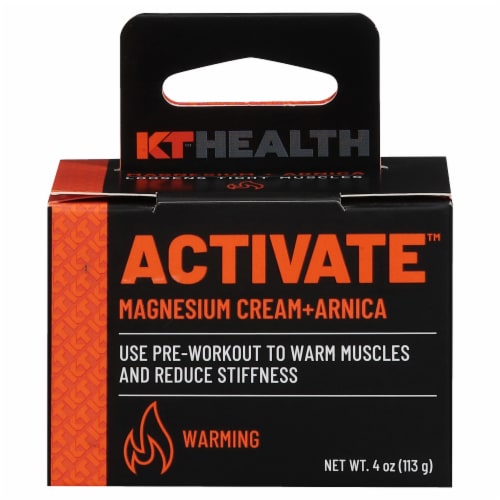 KT™ Health Activate™ Magnesium Cream + Arnica, 4 oz - Kroger KT™ Health Activate™ Magnesium Cream + Arnica, 4 oz - Kroger