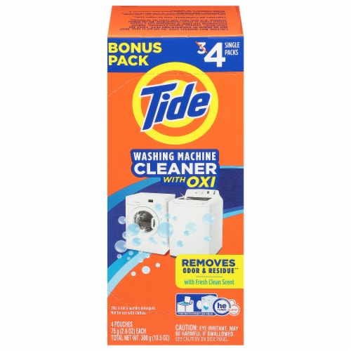 Tide Washing Machine Cleaner with Oxi Bonus, 3 ct / 2.6 oz - Kroger Tide Washing Machine Cleaner with Oxi Bonus, 3 ct / 2.6 oz - Kroger