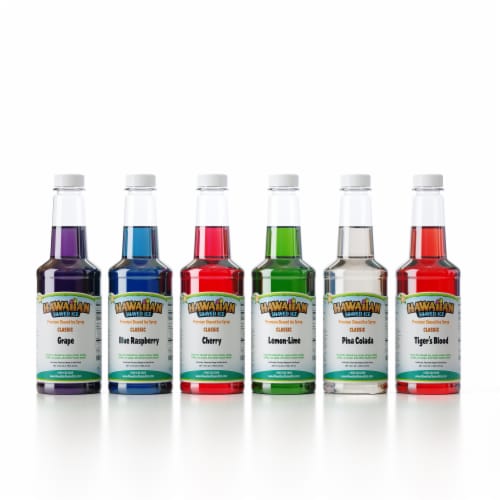 Hawaiian Shaved Ice Syrup 6 Pack 9 05lbs Pick ‘n Save