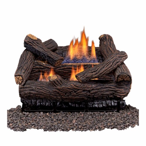 Duluth Forge 18 Inch Ventless Dual Fuel Gas Log Set with Remote ... Duluth Forge 18 Inch Ventless Dual Fuel Gas Log Set with Remote ...