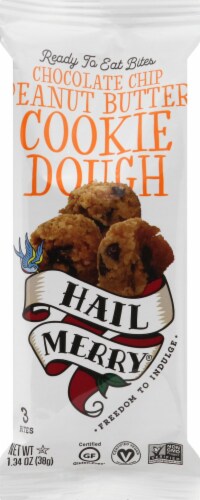 Hail Merry® Ready To Eat Peanut Butter Chocolate Chip Cookie Dough 1
