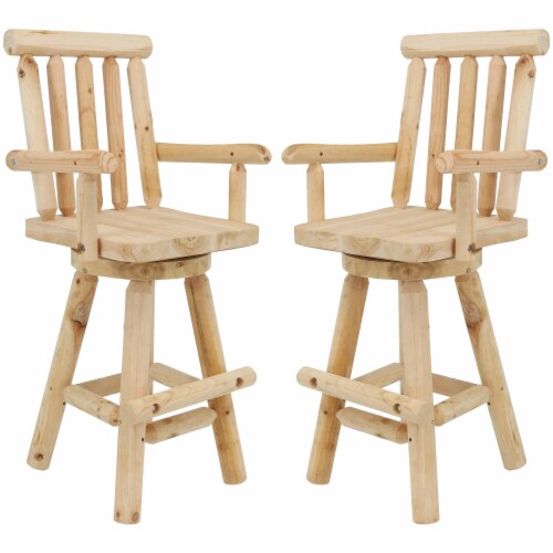 Unfinished oak bar stools store