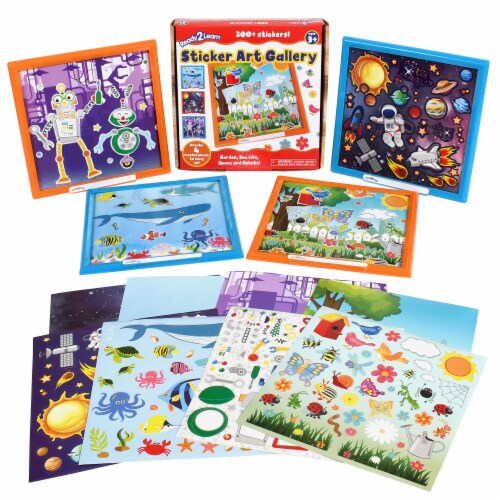 READY 2 LEARN™ Sticker Art Gallery Kit, 12 Count - Foods Co. READY 2 LEARN™ Sticker Art Gallery Kit, 12 Count - Foods Co.