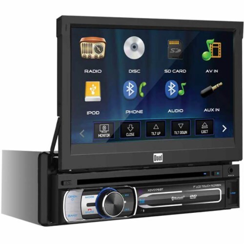 Dual XDVD176 7 inch LED Touchscreen LCD Single DIN Car Stereo 1 Pay Less Super Markets