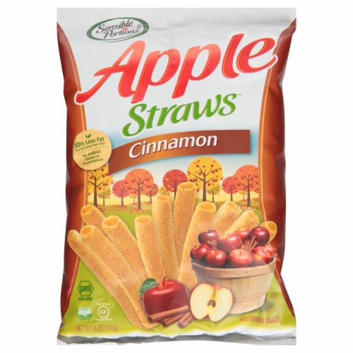 Sensible Portions Apple Straws Cinnamon Sensible Portions Apple Straws Cinnamon