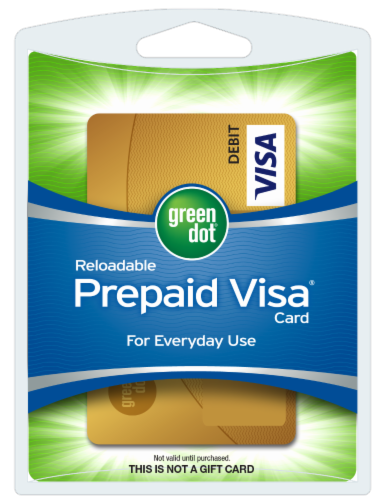 Green Dot Prepaid Visa Card, 1 Count - Fry’s Food Stores Green Dot Prepaid Visa Card, 1 Count - Fry’s Food Stores