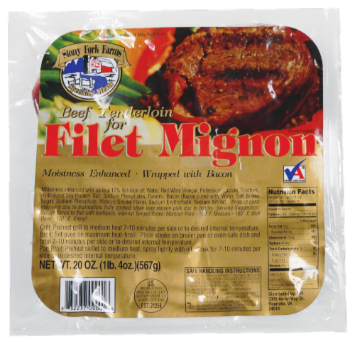 Bacon Wrapped Filet Mignon Beef Tenderloin, 5 Oz - Kroger Bacon Wrapped Filet Mignon Beef Tenderloin, 5 Oz - Kroger