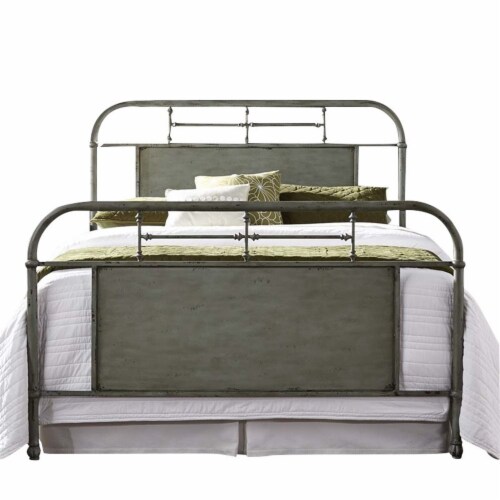 Liberty Furniture Vintage Twin Metal Bed Green 1 Fred Meyer