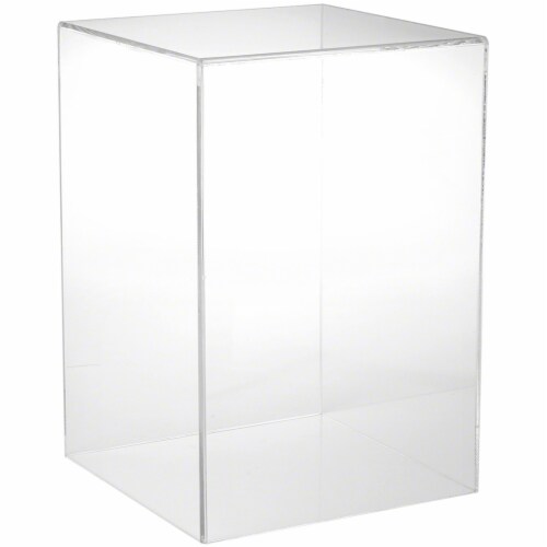 Plymor Clear Acrylic Display Case With No Base 10 W X 10 D X 15 H 1