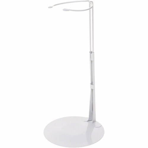 Kaiser 3501 White Adjustable Doll Stand fits 16 to 25 inch Dolls 1 ct Gerbes Super Markets