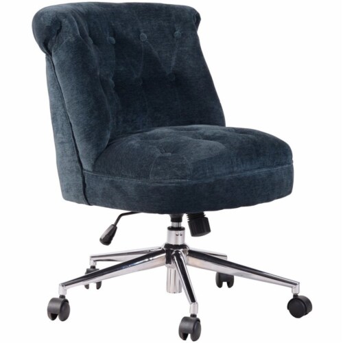 FurnitureR Jaren Swivel Modern Velvet Upholstered Home Office Chair in ... FurnitureR Jaren Swivel Modern Velvet Upholstered Home Office Chair in ...