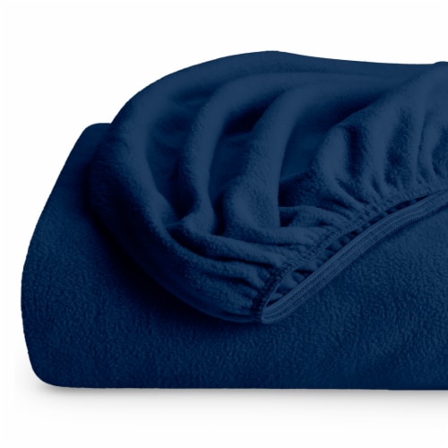 Bare Home Polar Fleece Fitted Sheet - Dark Blue, Twin XL, Twin XL - Kroger Bare Home Polar Fleece Fitted Sheet - Dark Blue, Twin XL, Twin XL - Kroger