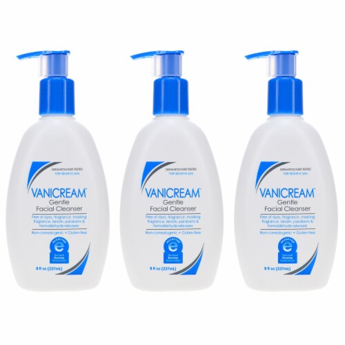 Vanicream Gentle Facial Cleanser 8 Oz 3 Pack 8 Oz Kroger